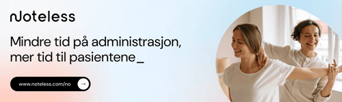 Norsk Fysioterapeutforbund inngår samarbeid med Noteless om ny ...