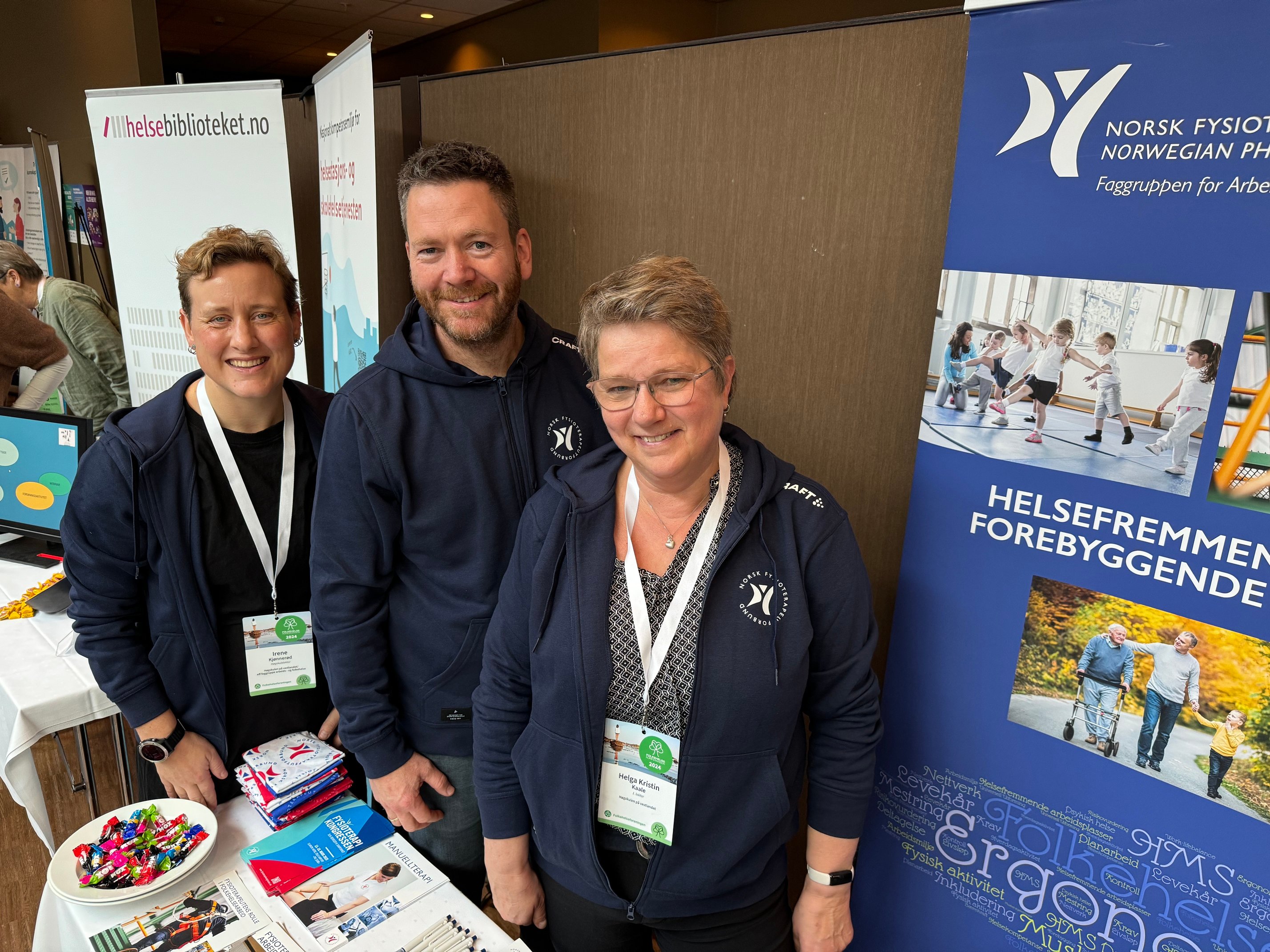 Norsk Fysioterapeutforbund på Folkehelsekonferansen